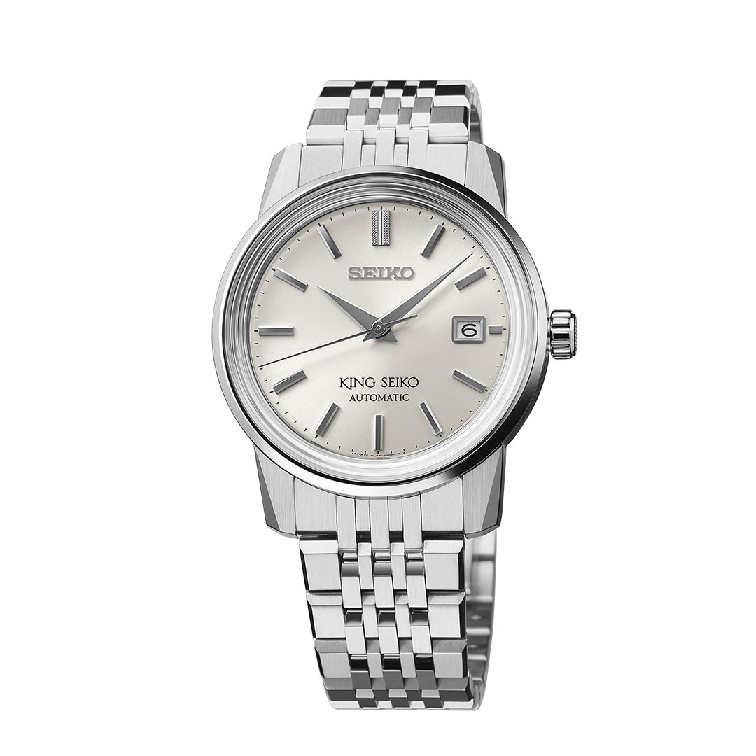 King Seiko ‘Sunray Silver’ KSK 6L Watch SJE089J1
